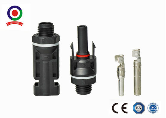 IP67 Panel Mount PC Solar Energy Connectors 30A Rated