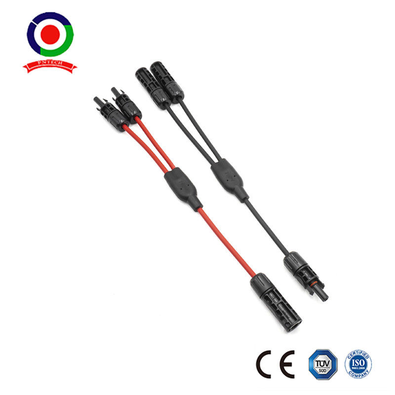 1500V Solar Connectors Y Branch Parallel Adapter Cable Wire Plug For ...