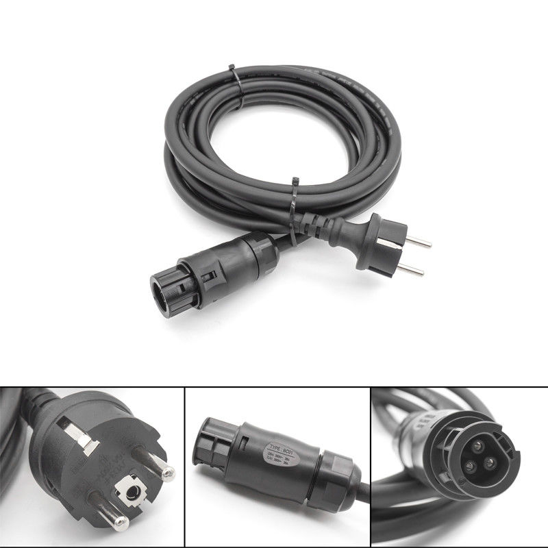 25A AC Power Cable for Micro Inverters 3x1.5mm2