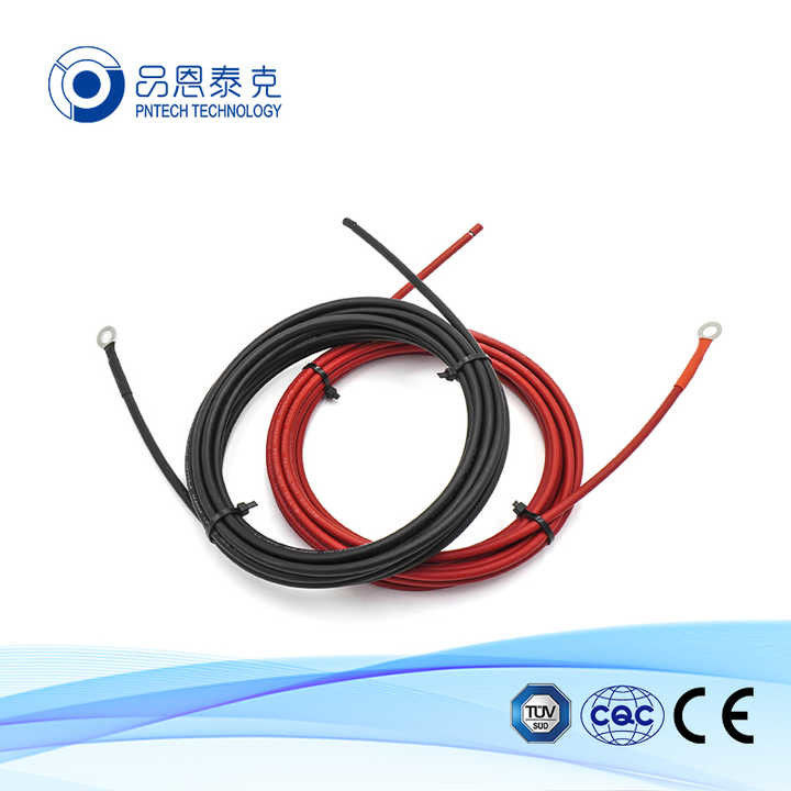 Tinned Copper Conductor Solar Power Extension Cable 1500V Voltage And ...