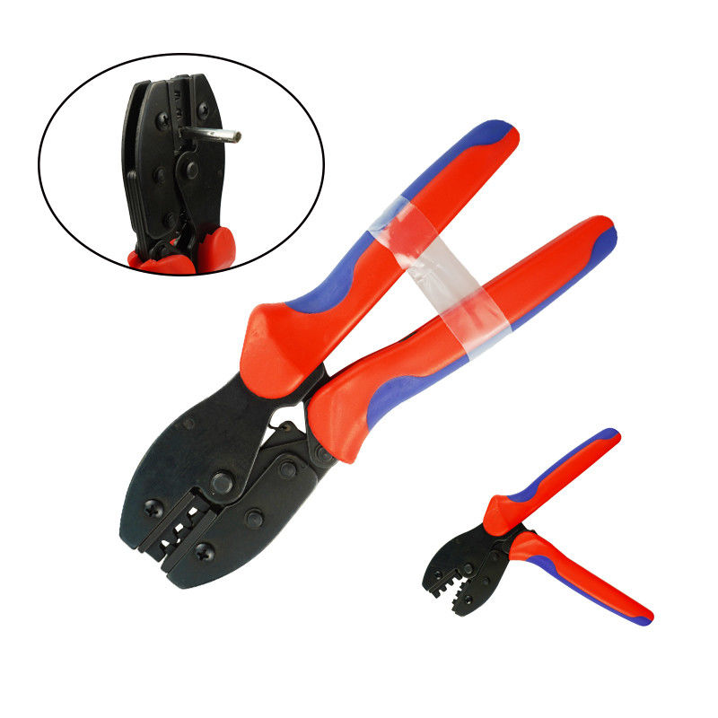 Red Electric Powered Crimping Tools Essential For Solar Panel ...