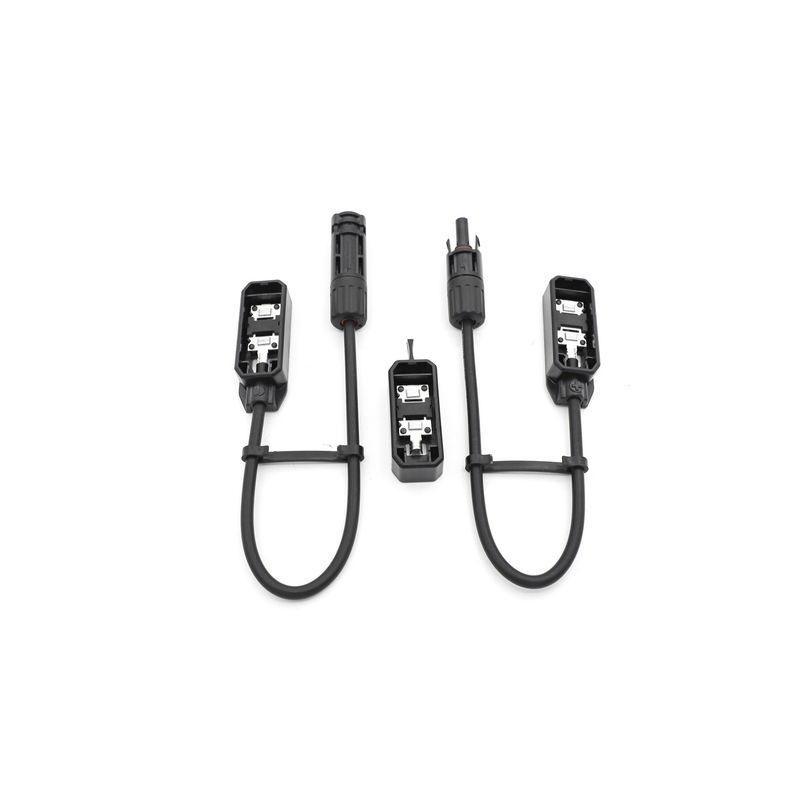 1 Pc Diode And Solar Cell Junction Box With Connector Female And Male