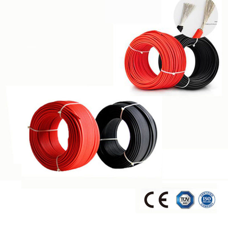 Photovoltaic Single Core Solar Cable 4mm H1Z2Z2-K PV1-F For Solar Panel