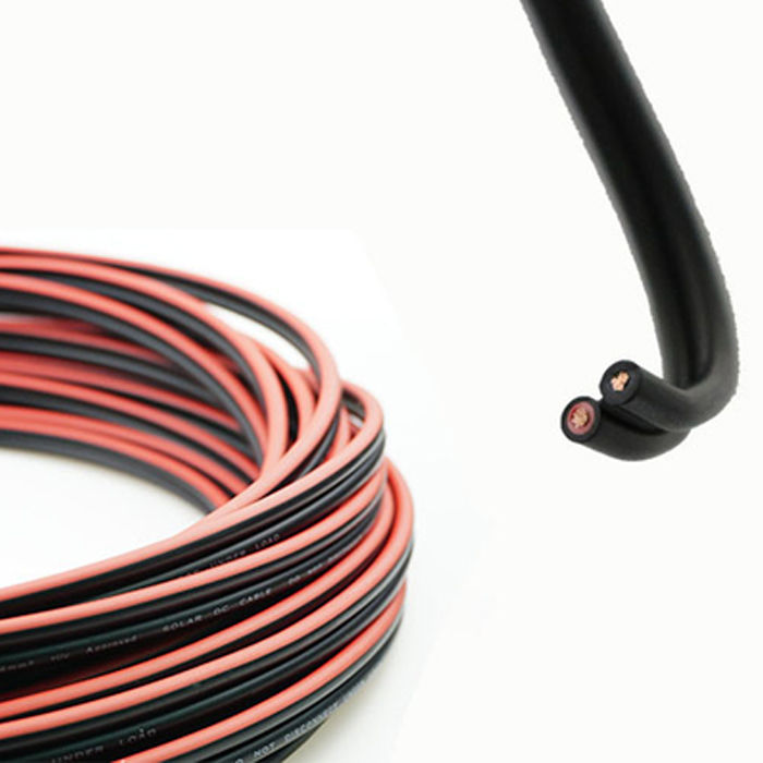 Twin Core Solar Cable 2.5mm2 - TUV CE Certified XLPE Sheath