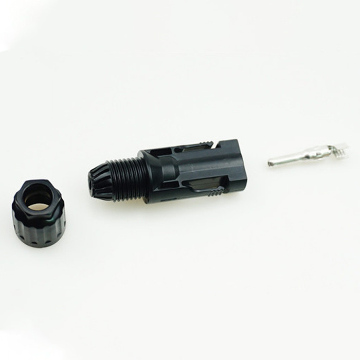 Black Solar Panel Connectors with 6KV Test Voltage
