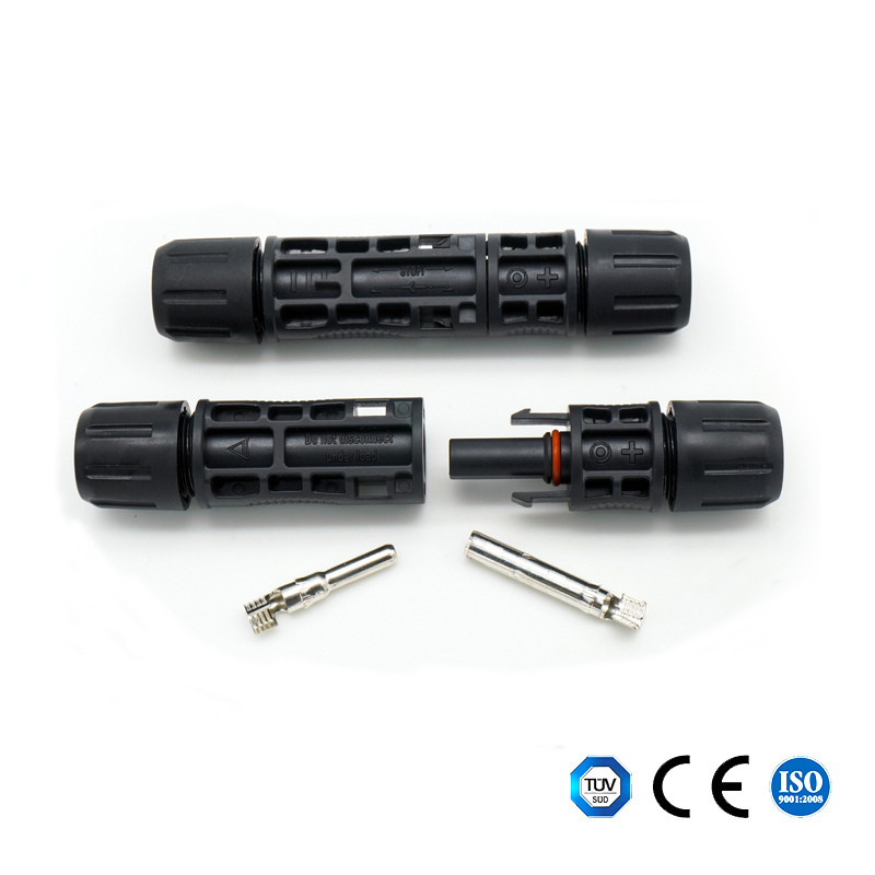 1500V DC IP67 Solar Panel Connectors with Dustproof Design