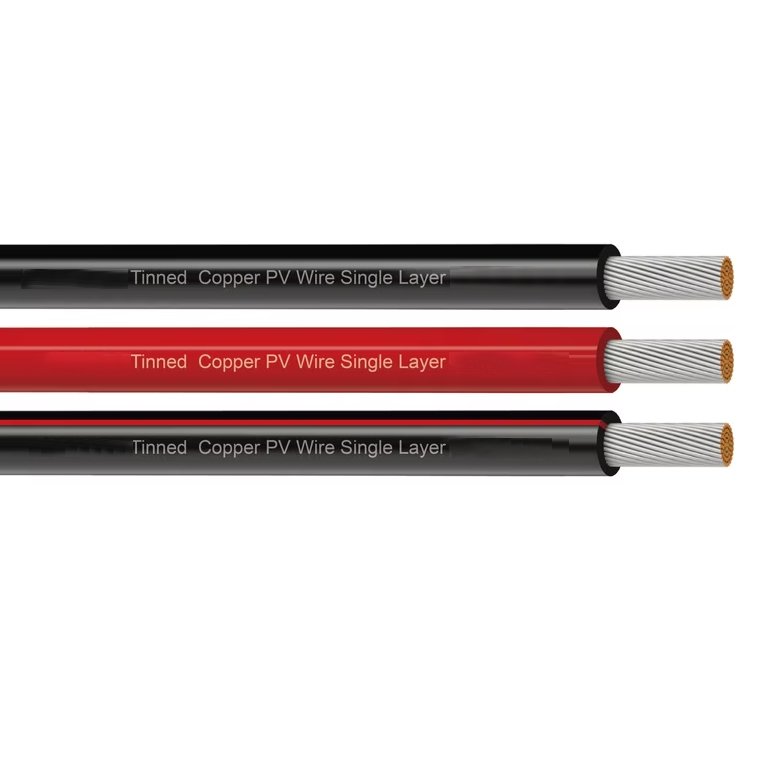 6mm2 Solar PV Cable EN50618 Standard 100m/roll