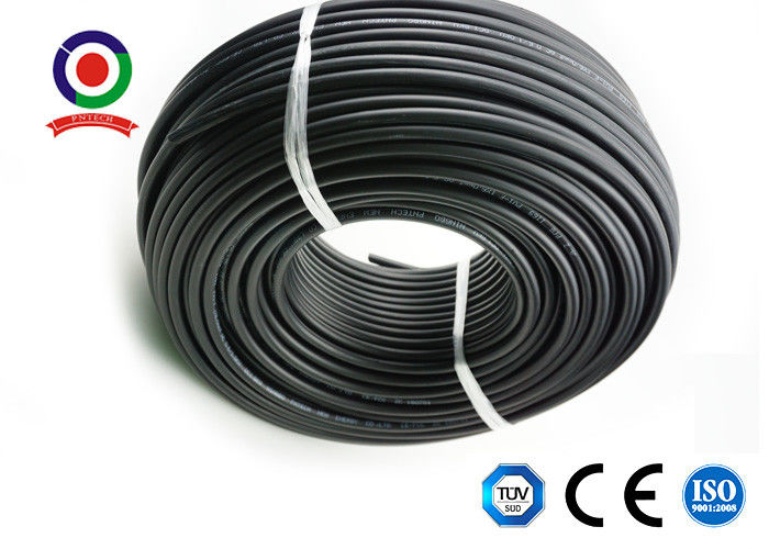 TUV Standard 10mm2 PV1-F DC Solar PV Cable 1.8KV DC 0.6/1.0KV AC double ...
