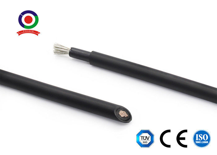 Black / Red Dc Cable For Solar Pv / Dc Solar Wire For Electrical ...