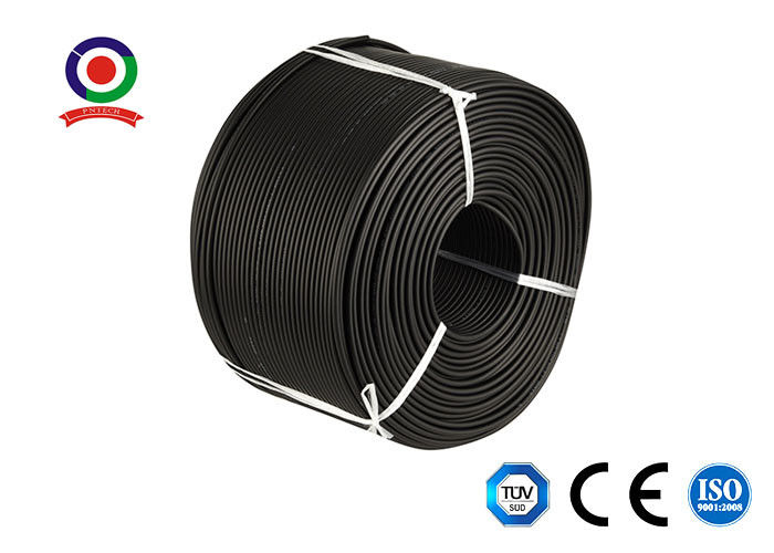 10mm2 Copper Single Core Solar Panel Cable Wire Strong Flexibility For ...