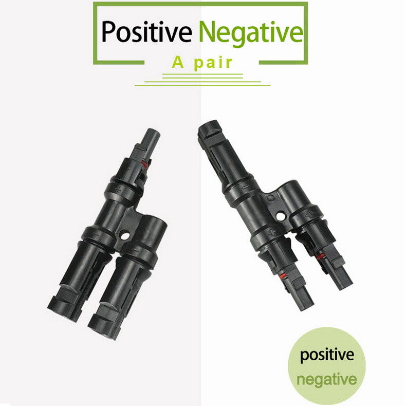 2 To 1 Solar Pv T Branch Connector For Solar Panels In Housing ...