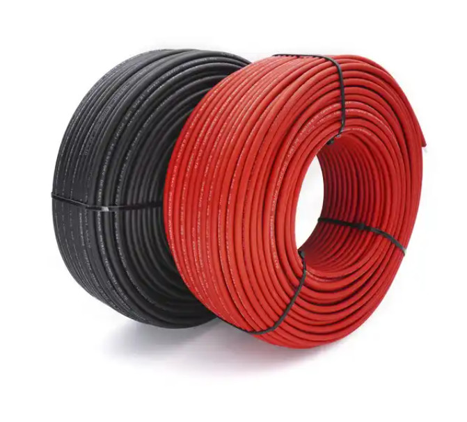 Solar Direct Current Cable 6mm2 Inner Conductor Current Rating 60A