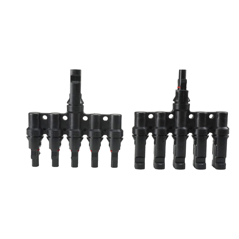 Copper Contact Material Fixed Connector Solar Branch With Dustproof Feature