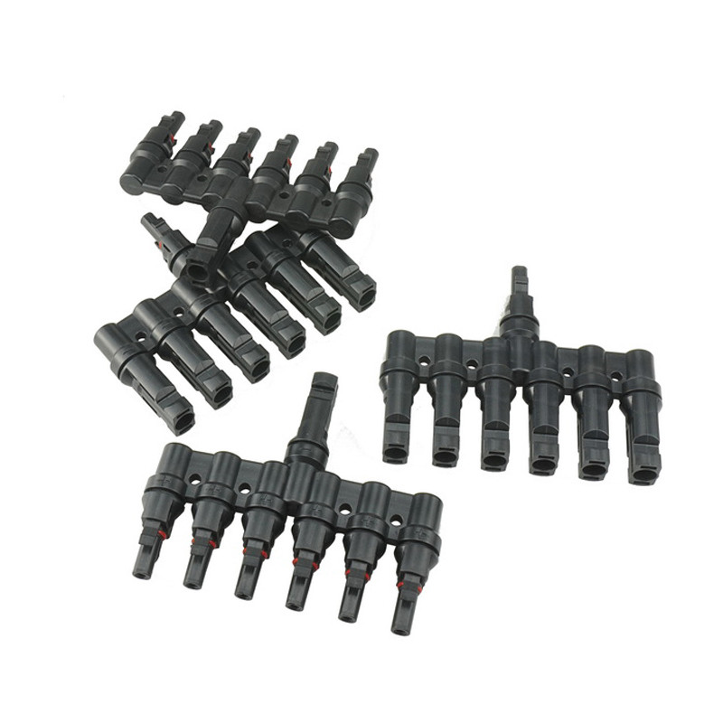 Waterproof Contact Material Tin Plated Solar Branch Connector IP67