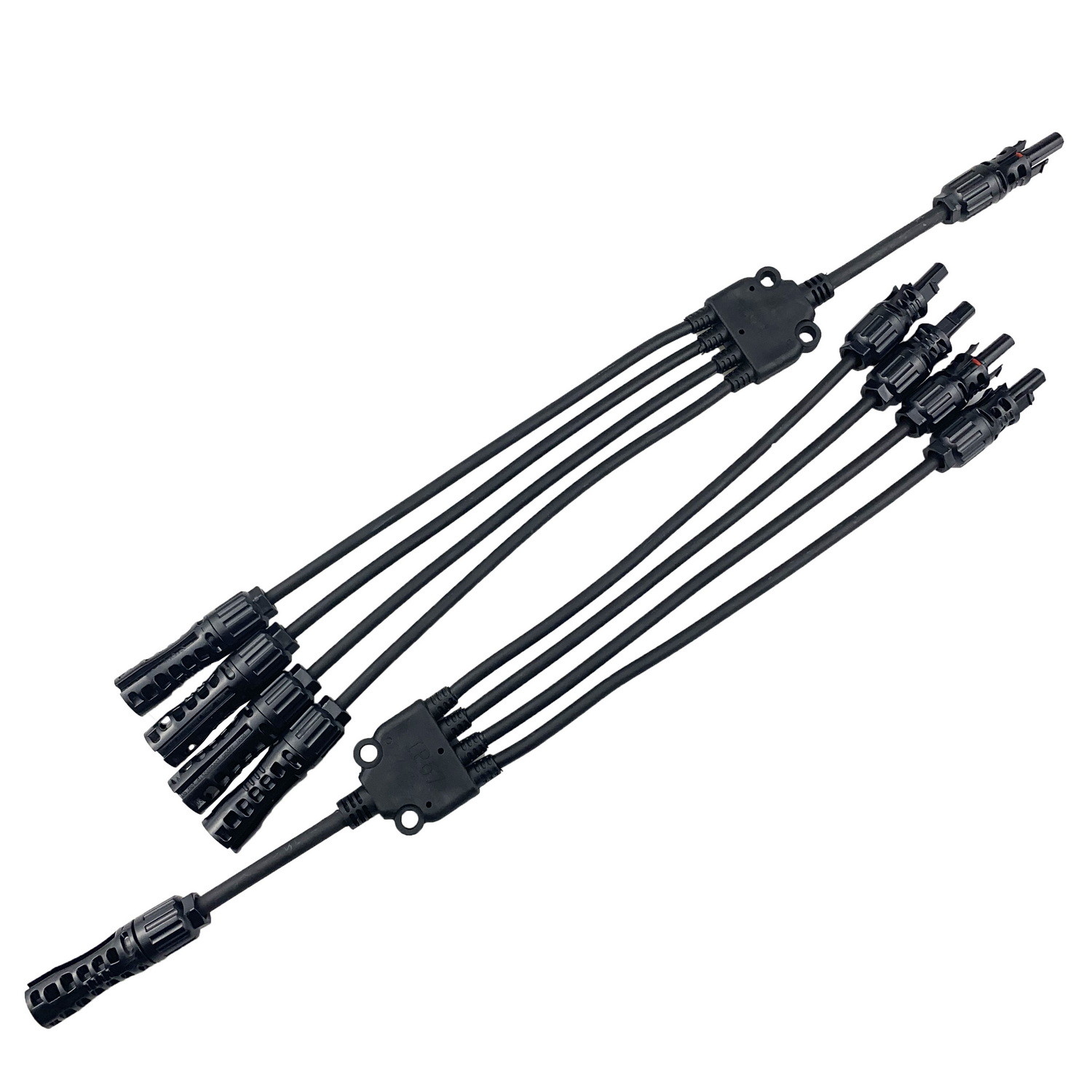 IP67 1500V 4 To 1 Solar Branch Connector Secure And Easy Connection For ...