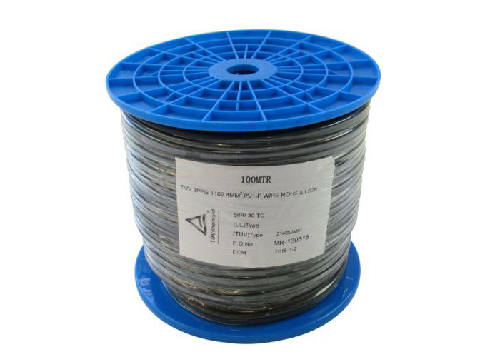 High Voltage 1.5KV Single Core Solar Cable 4mm2 Double Insulated Single ...