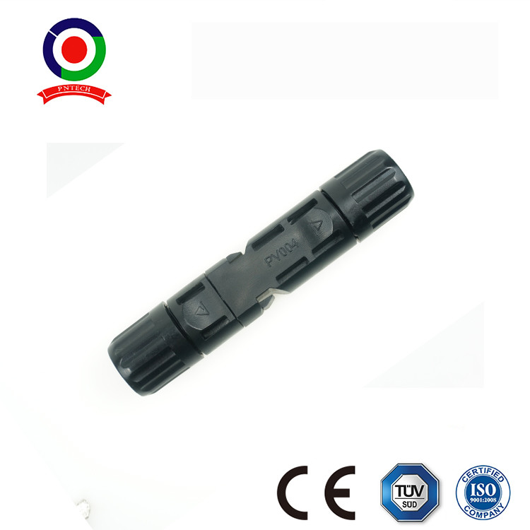 1000V DC Adapter Solar Panel Connectors Low Contact Resistant For Solar ...