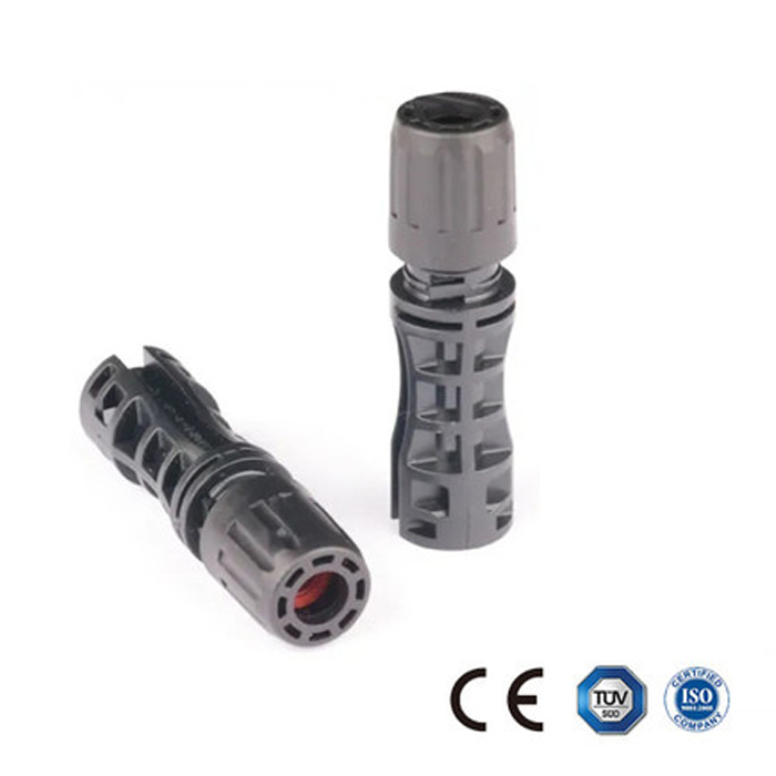 PPO Solar Connectors with Cromp Connection & Ag Plated Contact