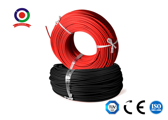 UV Resistant Solar Power Cables H1z2z2K / -40 Degree 4mm Solar Cable 100m