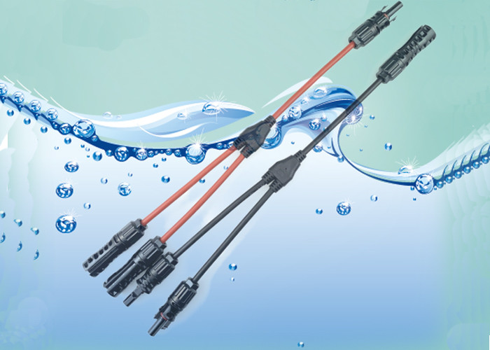 1500V 20A Fuse Solar Branch Connector Long Life Use Y Branch Connector IP67