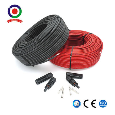 EN50618 TUV Tinned Copper Solar Panel Cable DC 1500V Rated Voltage