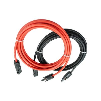 Black / Red DC Solar Cable Used For Solar Panel / Inverter Roll / Drum ...