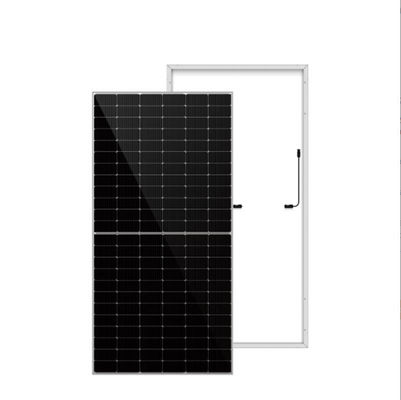 Tempered Glass 550W Solar Panel For NOCT 45±2C Temperature Coefficient ...