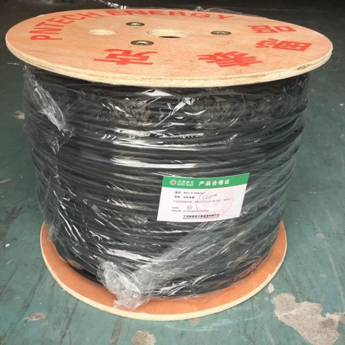 Low Toxicity TUV Solar Cable 2.5mm High Current Carrying Capacity XLPE ...