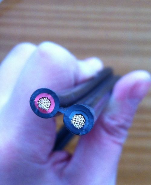 4mm2 Twin Core DC Cable Solar PV Cable 100 Meter Roll