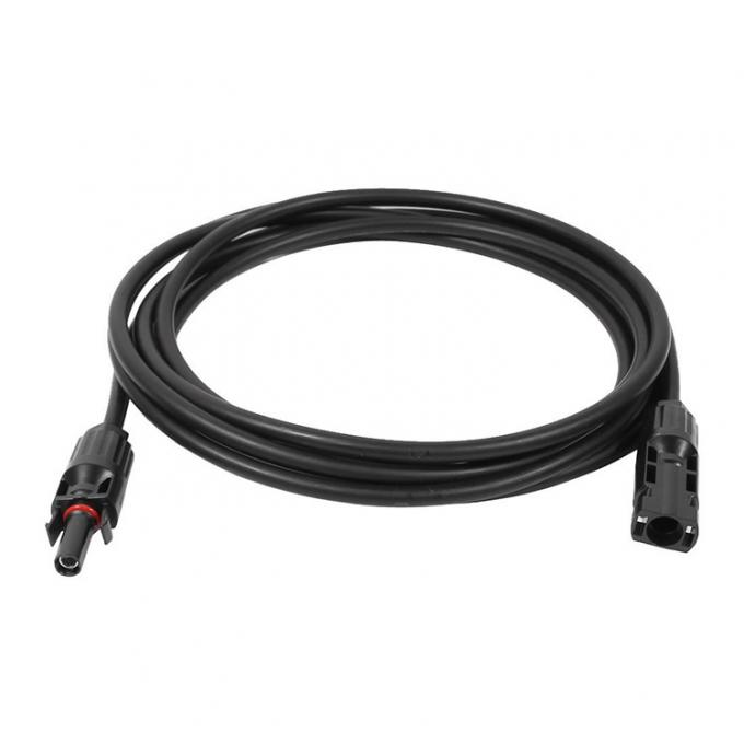 Red 1x4mm2 Solar Cable , TUV Solar Cable For Solar Power System