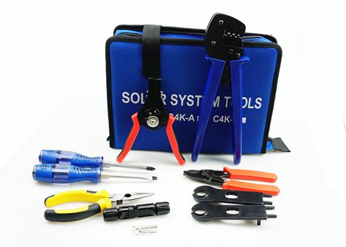 Blue Bag PV Solar Tool Kits Multi Purpose Carbon Steel Material ISO9001