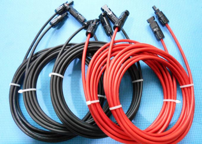 Power Station DC XLPE 4mm Solar Panel Extension Cable