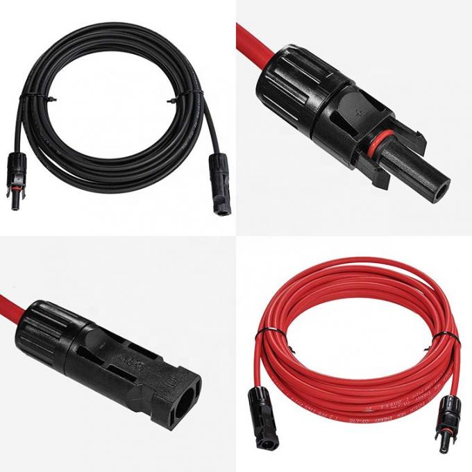 10 Meter Dual Connector 4mm2 6mm2 Solar Extension Cable