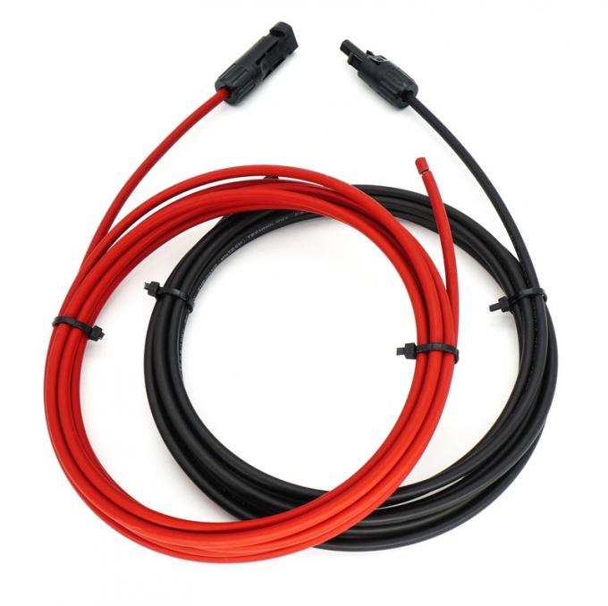 CE 10AWG Solar Panel Extension Cable Wire One Pair 50 Feet